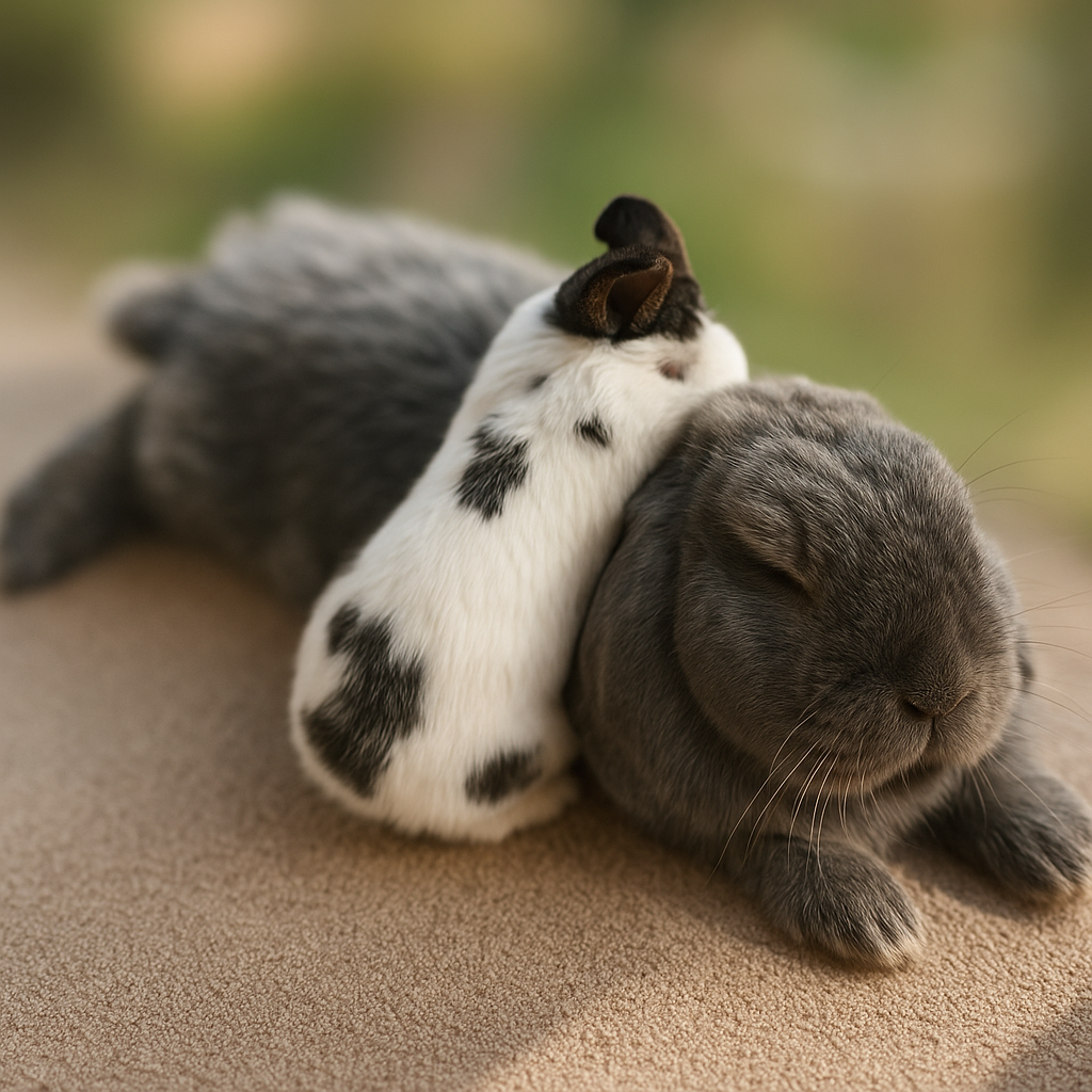 Bonding Rabbits – Oscar's Rabbit Rescue, Inc.